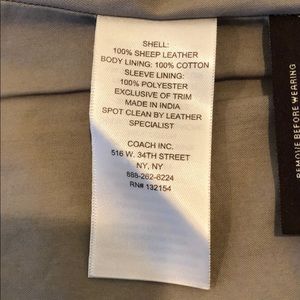 Coach | Jackets & Coats | Coach Leather Moto Jacket | Poshmark